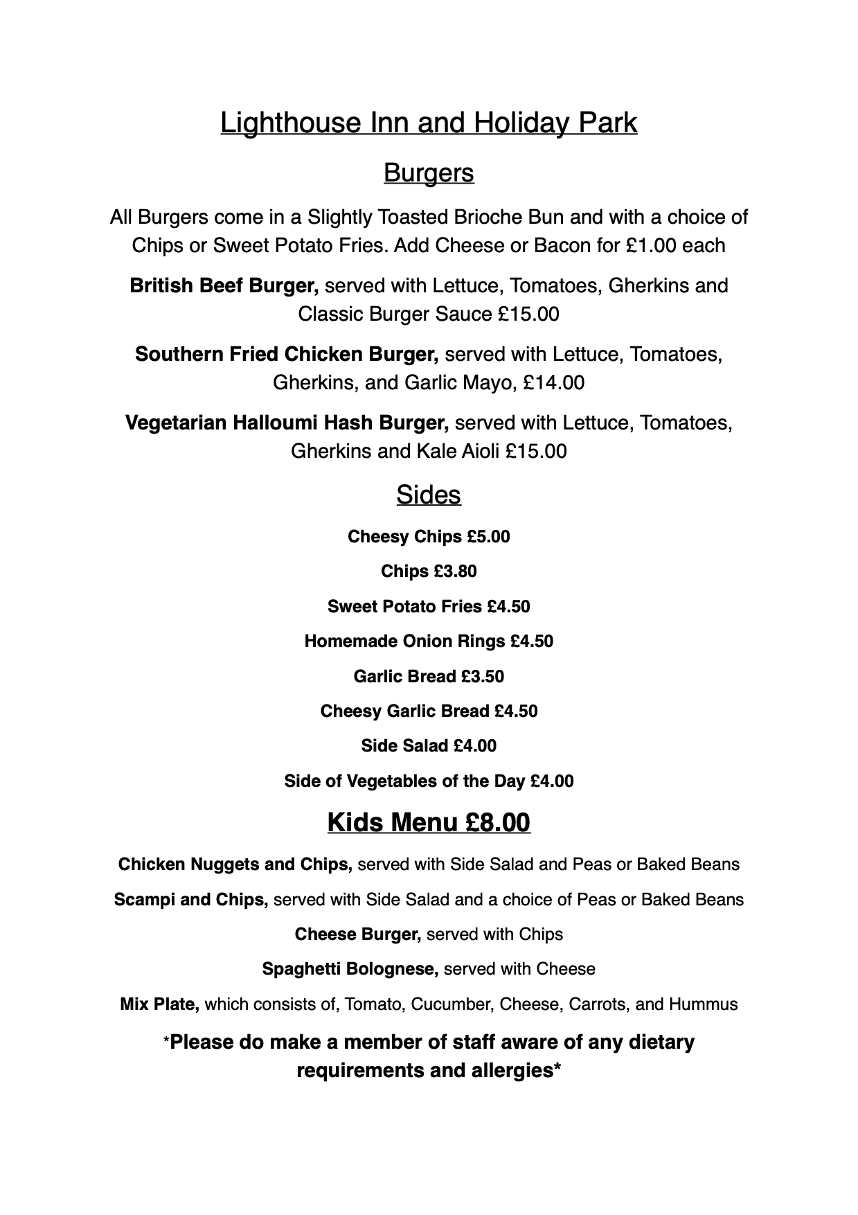 The Lighthouse Inn – Coast Road, Walcott, NR12 0PE Tel: 01692 650371