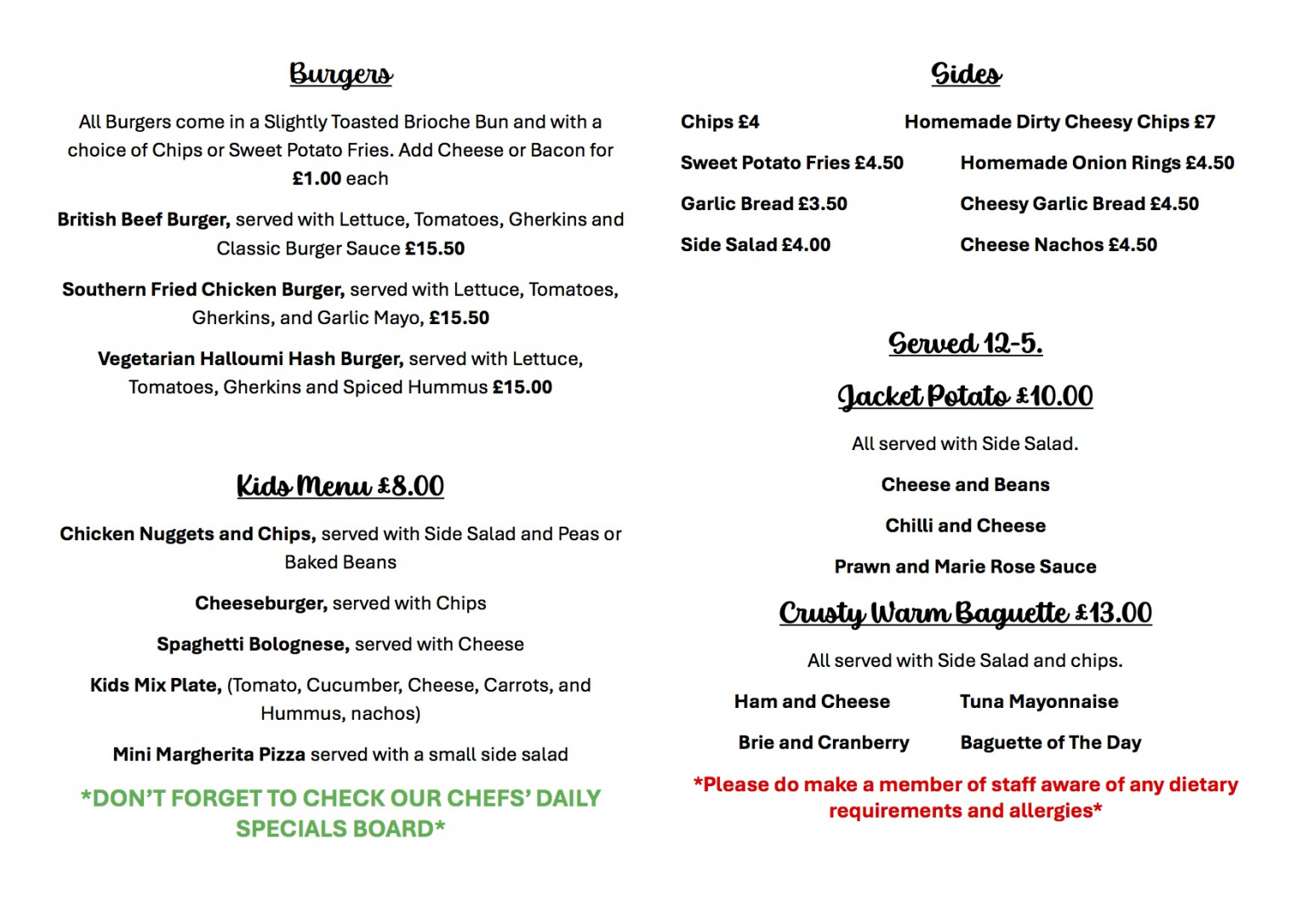 The Lighthouse Inn – Coast Road, Walcott, NR12 0PE Tel: 01692 650371