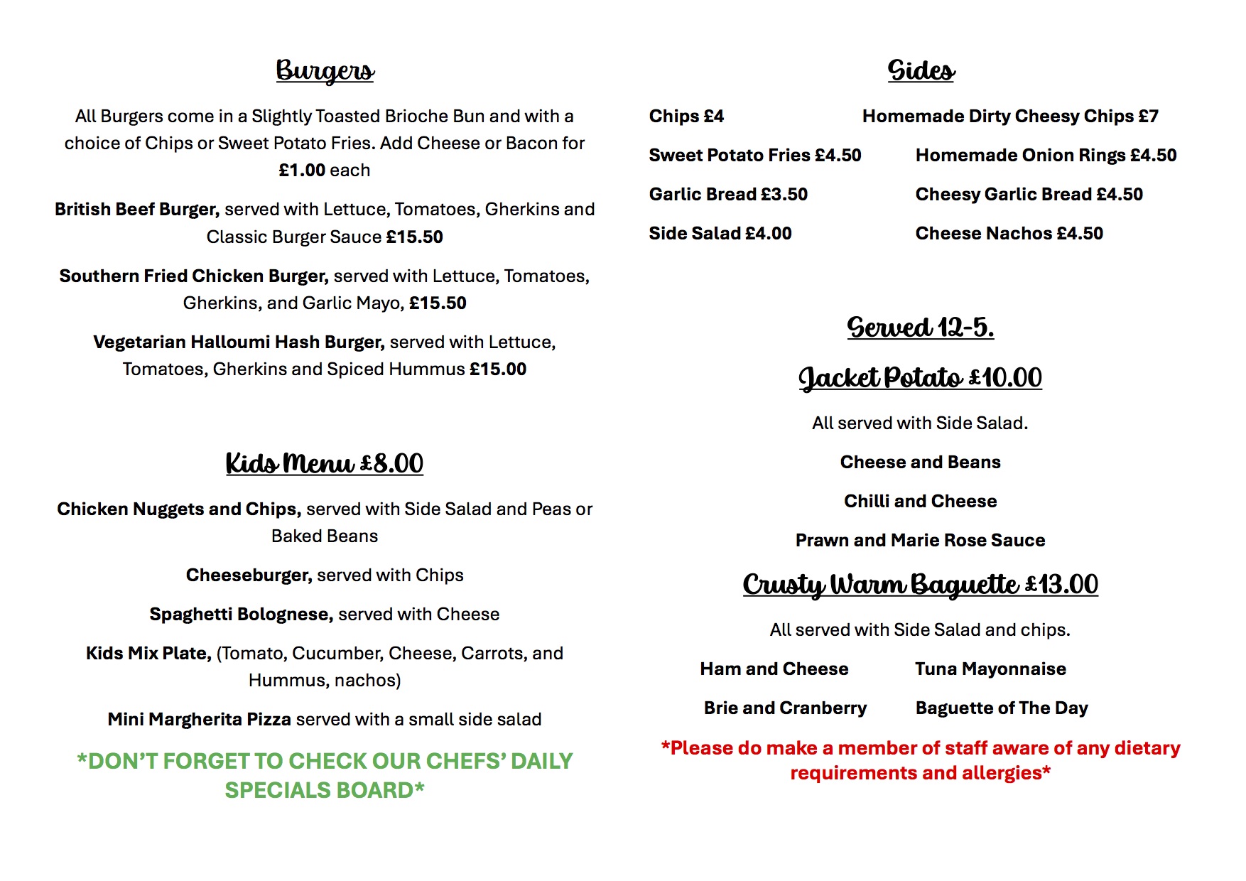 The Lighthouse Inn – Coast Road, Walcott, NR12 0PE Tel: 01692 650371